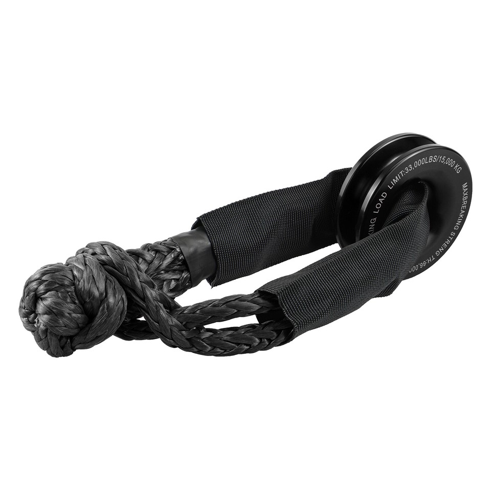 Soft Shackle Recovery Ring Pulley Soft Shackle Winch Rope For ATV UTV ...