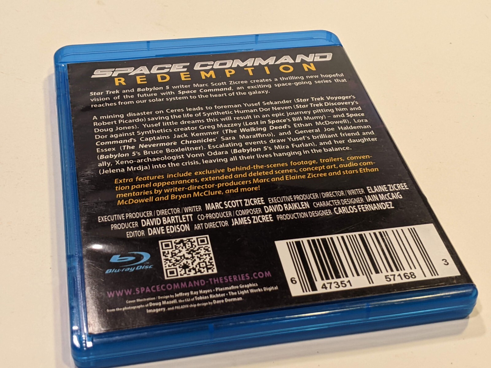 Space Command: Redemption (2024, Blu-Ray)SIGNED BY MARK ZICREE | eBay