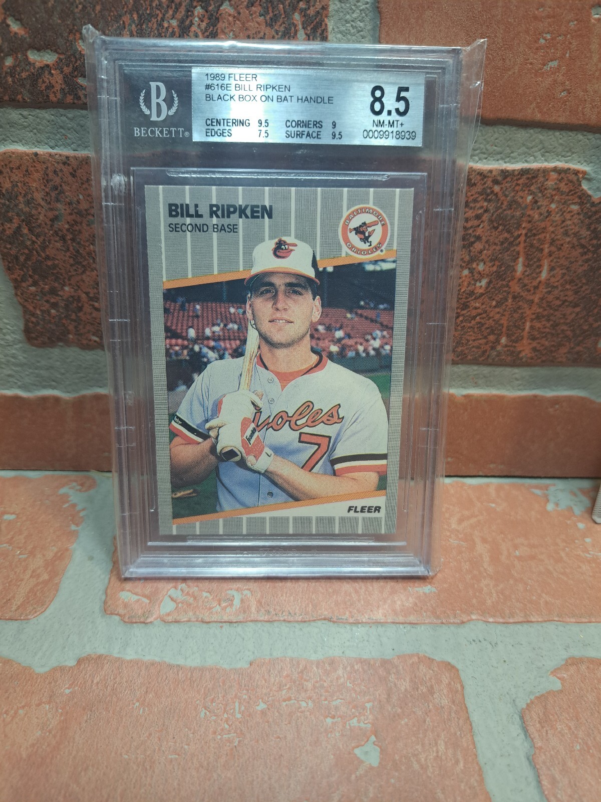 1989 Fleer - Black Box on Bat Knob #616 Billy Ripken for sale online | eBay