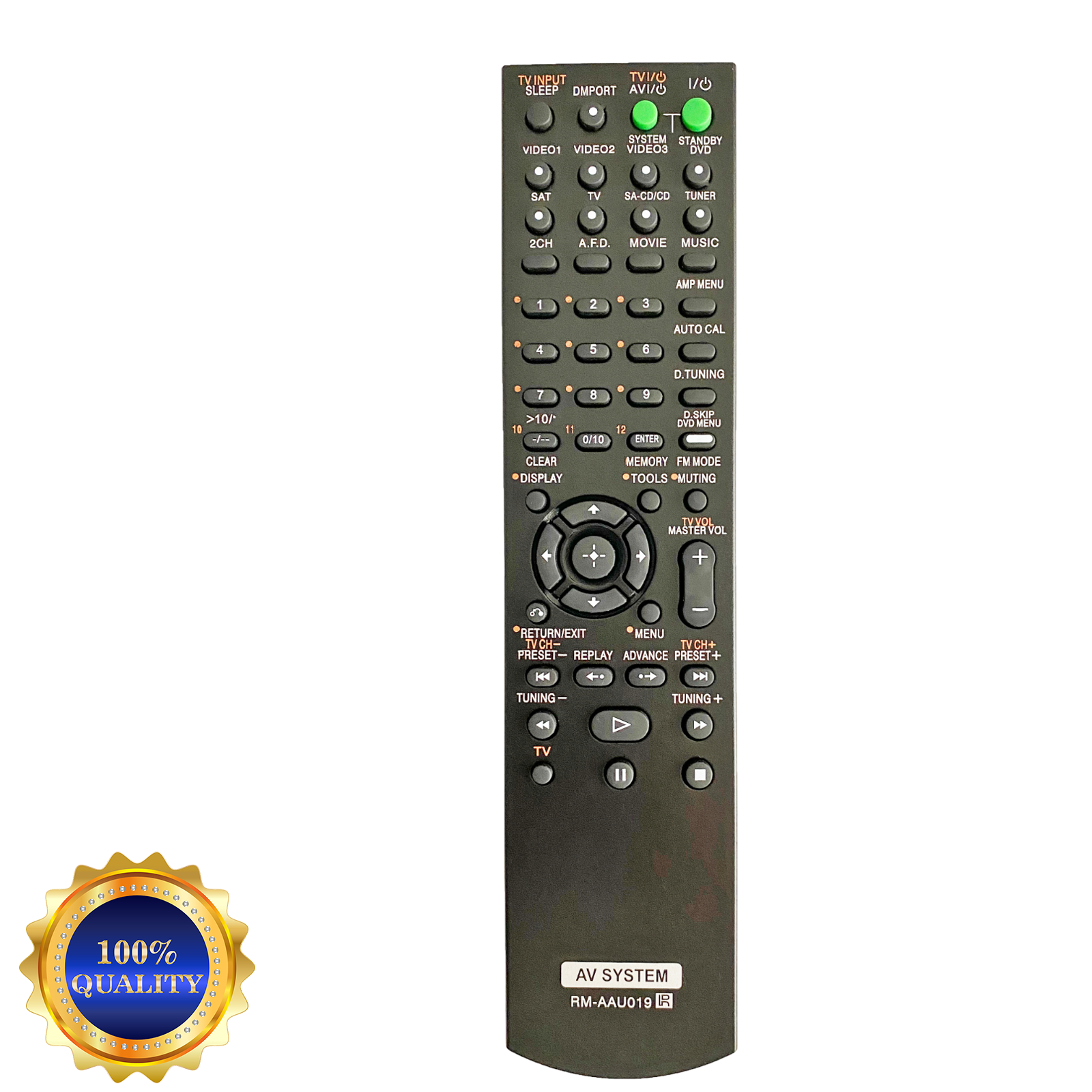 New Remote Control FOR SONY A/V Receiver STR-K790 STR-K1600 STR-DG510 ...