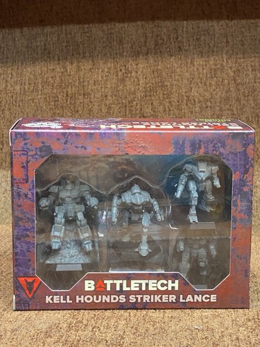 Battletech Kell Hounds Striker Lance Mech Pack Mercenaries Nightsky Griffin NIB | eBay