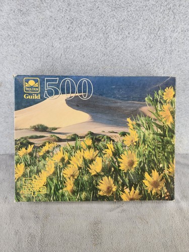 VINTAGE GOLDEN GUILD JIGSAW PUZZLE BLACK-EYED SUSANS 500 PIECES ...