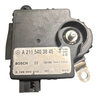 2003-2009 w211 MERCEDES E350 E320 E500 TRUNK BATTERY LOAD CONTROL ...