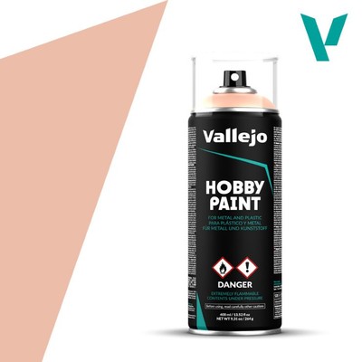 VLJ-28024 Vallejo 400ml Pale Flesh Fantasy Acrylic Hobby Paint Spray | eBay