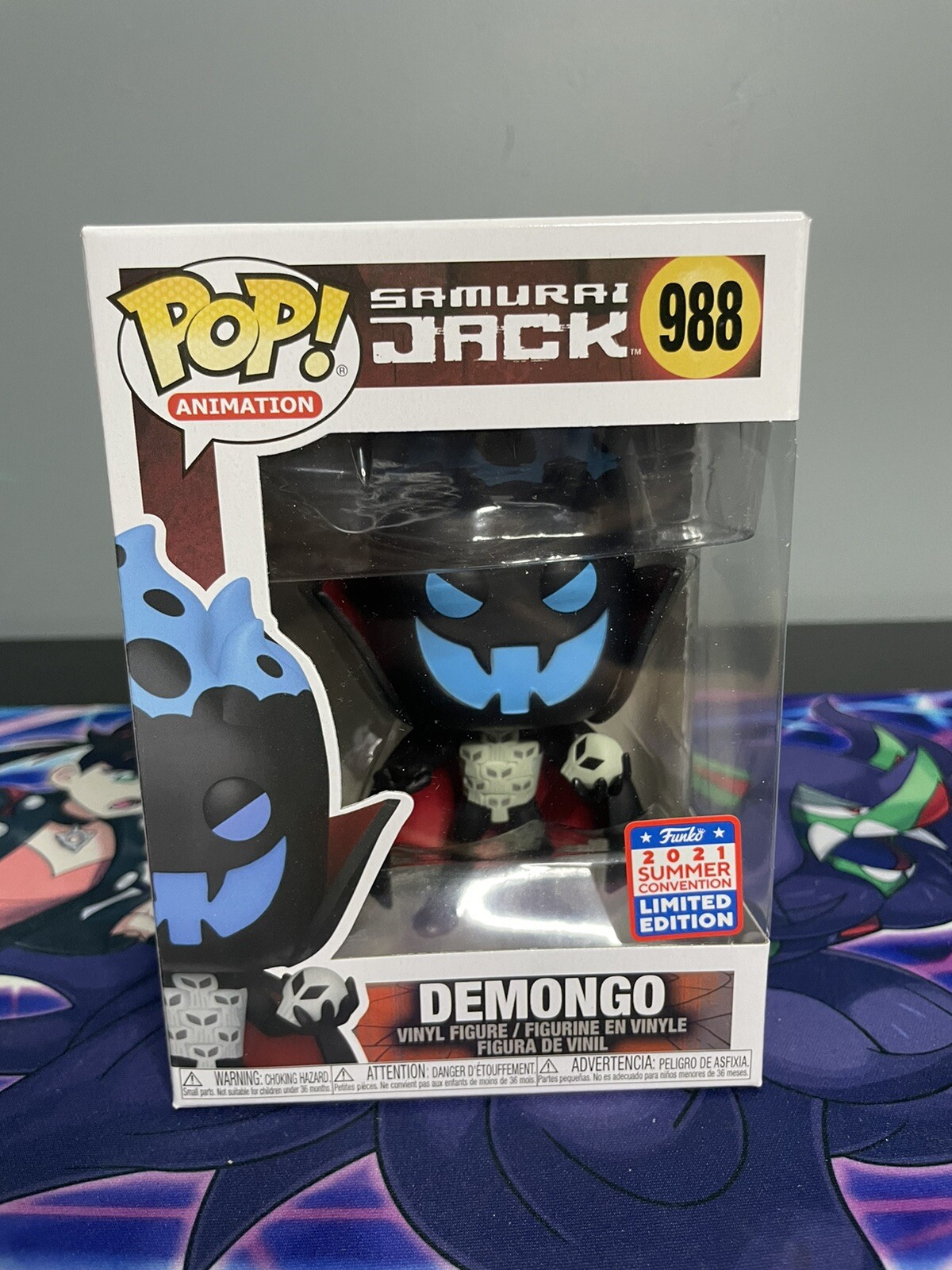 Funko Samurai Jack Pop! Demongo Vinyl Figure Summer Exclusive - In Hand ...