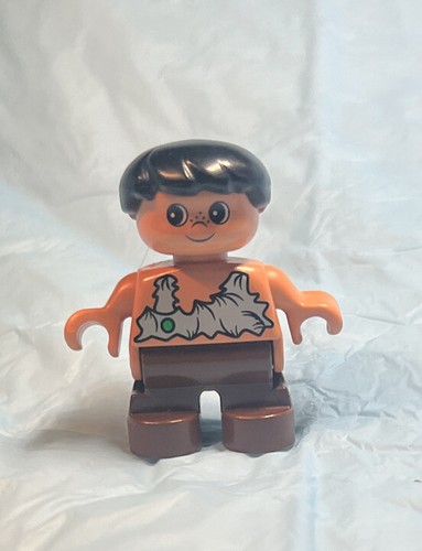 LEGO DUPLO CAVEMAN BOY KID CHILD FIGURE VINTAGE | eBay