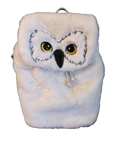 Brand New~HARRY POTTER HEDWIG OWL Backpack White Faux By Danielle ...