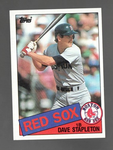 1985 Topps #322 Dave Stapleton Near mint or better | eBay