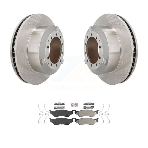Brake Rotor Semi-Metallic Pad Front Kit For International TerraStar IC ...