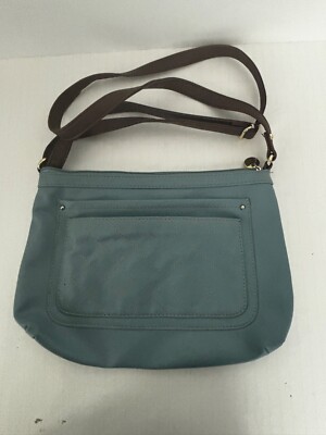 Relic Purse Cross Body Bag Faux Leather Blue Brown Long Adjustable ...