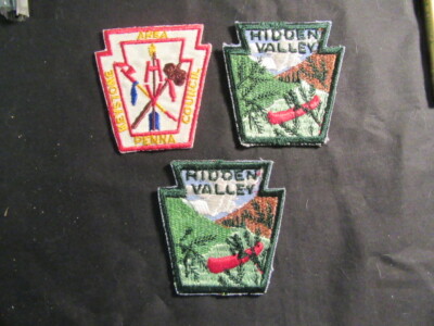 Hidden Valley Scout Camp, Lot of 3 Patches HBG | eBay