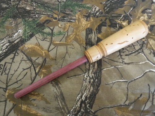 TURKEY CALL FRICTION STRIKER 1 Wormy Maple Purple Heart TYLERSBURG ...