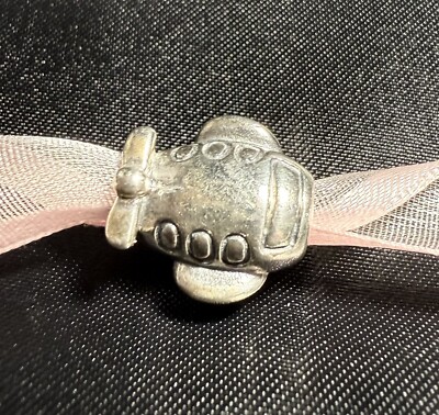 Pandora Aeroplane/Airplane Genuine Rare Retired Silver S925ALE 790561 ...