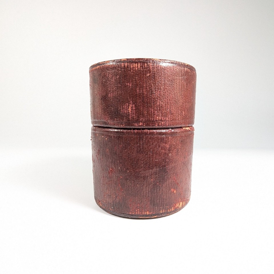 Vtg Simons Bros Sterling Silver Thimble Shot Glass w/ Case "Only a ...