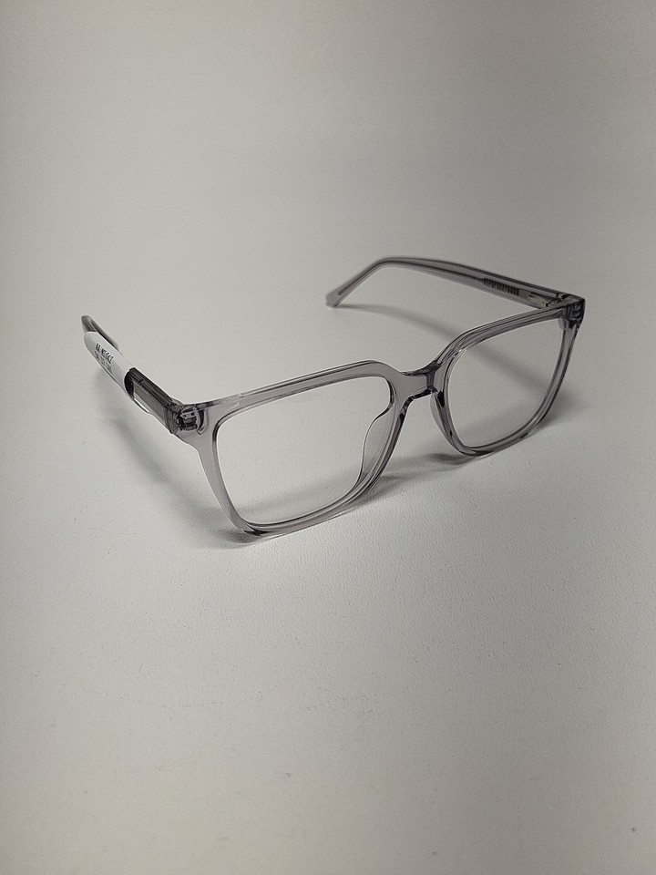 Unbranded AA M1042 Transparent Grey Eyeglasses | eBay