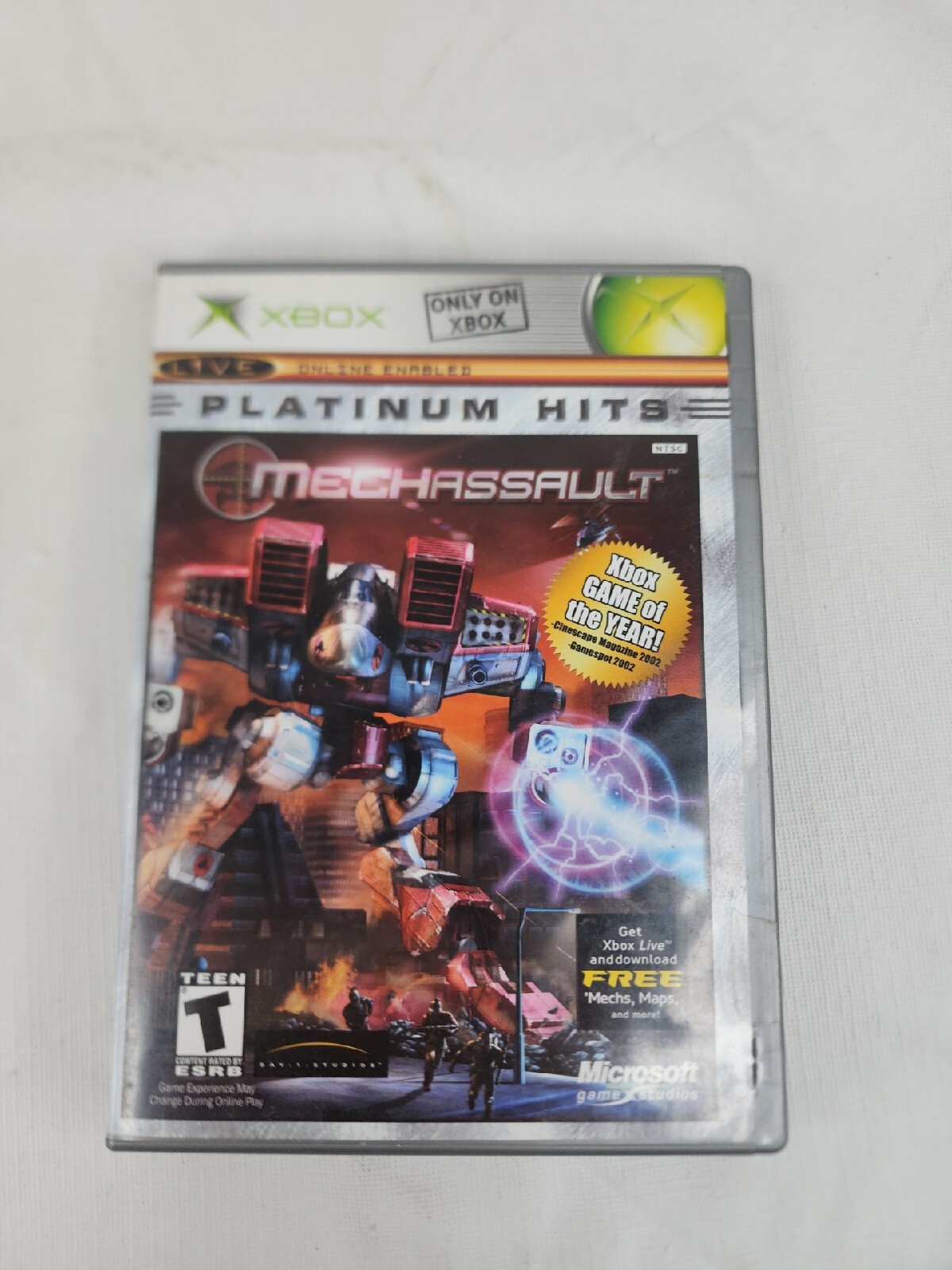 MechAssault Platinum Hits Xbox 2002 Complete (CIB) | Tested ...