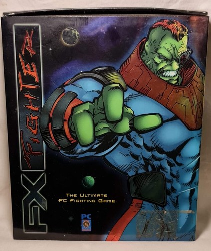 FX Fighter PC CD-ROM Game The Ultimate PC Fighting Game Big Box Vintage ...