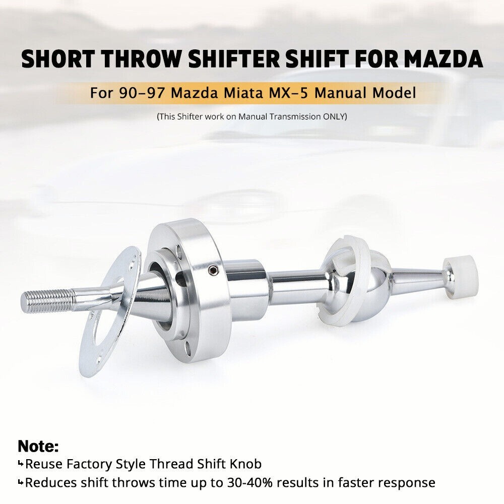 Motorsport Short Throw Shifter Kit For 1990-1997 Mazda Miata MX5 1986 ...