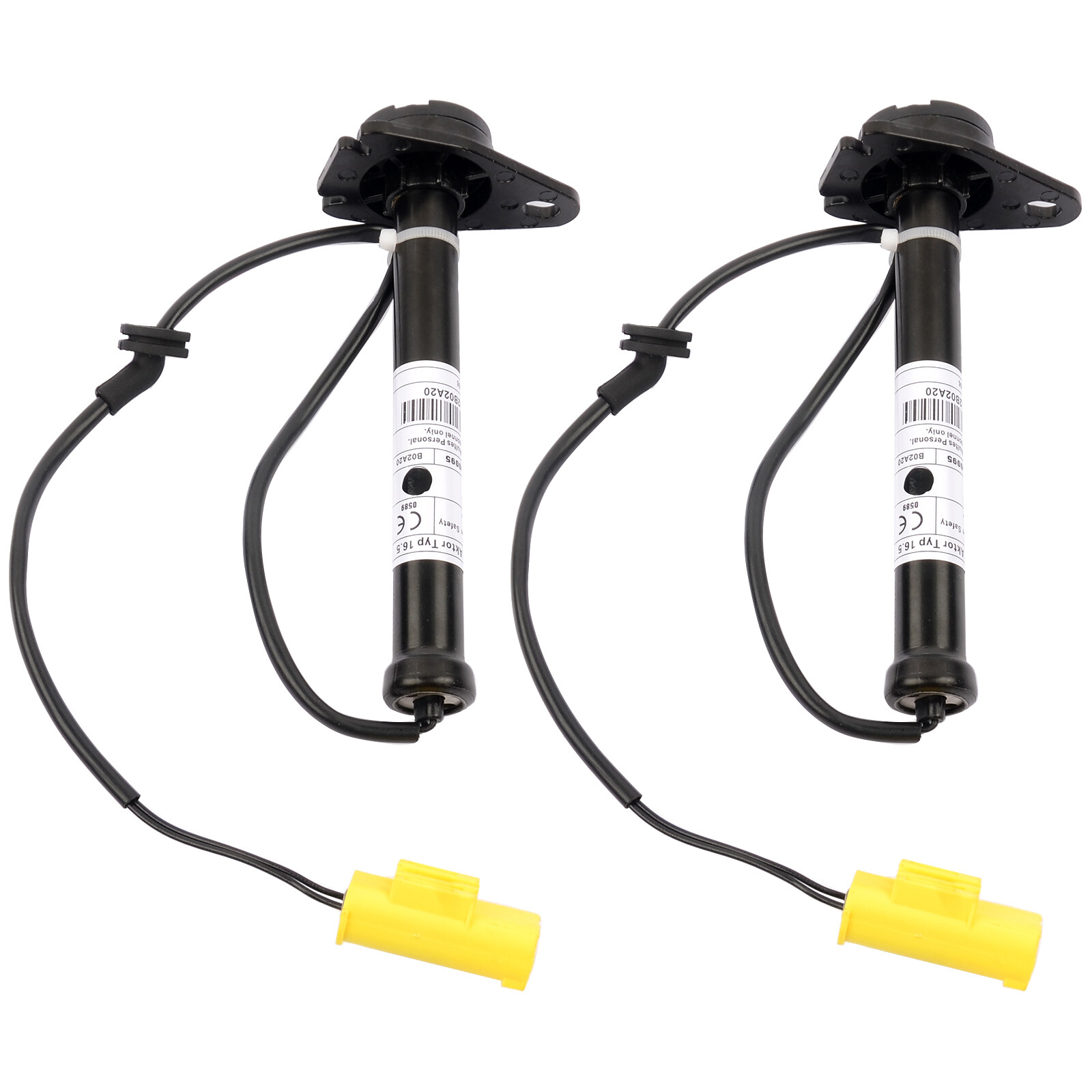 2x Bonnet Pedestrian Actuators for Mercedes C Class W205 A2059060002 ...