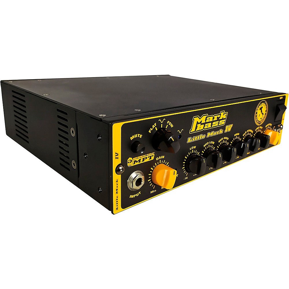 Markbass Little Mark IV 500W Bass Amplifier Head - Black (MBH110102 ...