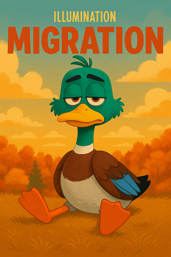 Migration Movie Plush Duck – 8.5” Universal Studios – NEW with Tags ...