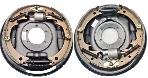 Pair of ﻿12" x 2" Hydraulic Brake Backing Plates (L&R sides) Trailer 5 ...