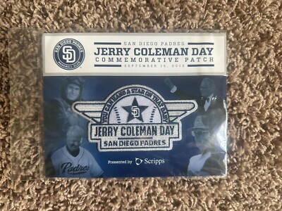 Jerry Coleman Day Commemorative Patch, San Diego Padres | eBay