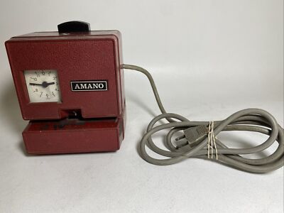 Time Clocks - Amano Time Clock Model