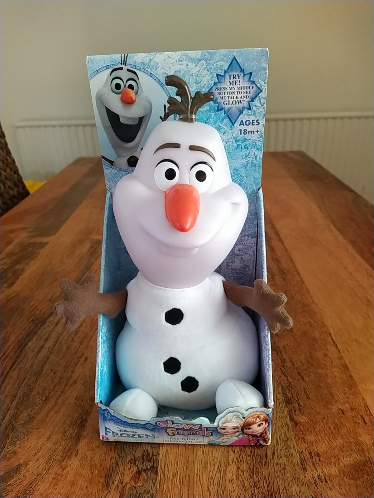 Disney Frozen: Glow Friends Talking Olaf Interactive Toy (07021) for ...