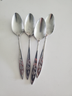 Oneida Community MORNING Rose Set 4 teaspoons | eBay