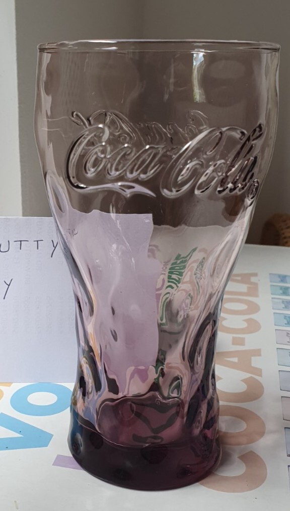 1 Verre 2021 violet Coca Cola MCDO MCDONALD'S Mc Donald's Mc Do NEUF ...