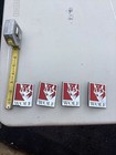 Coyote Wolf Badge Emblem Side Trunk Angry Aggressive Racing Lot Of 4 ...