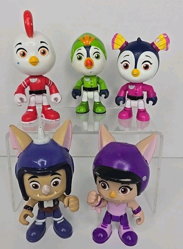 Top Wing Lot Of 5 Toy Figures~Rod~Brody~Penny~Betty & Batty McBat~~Nick ...