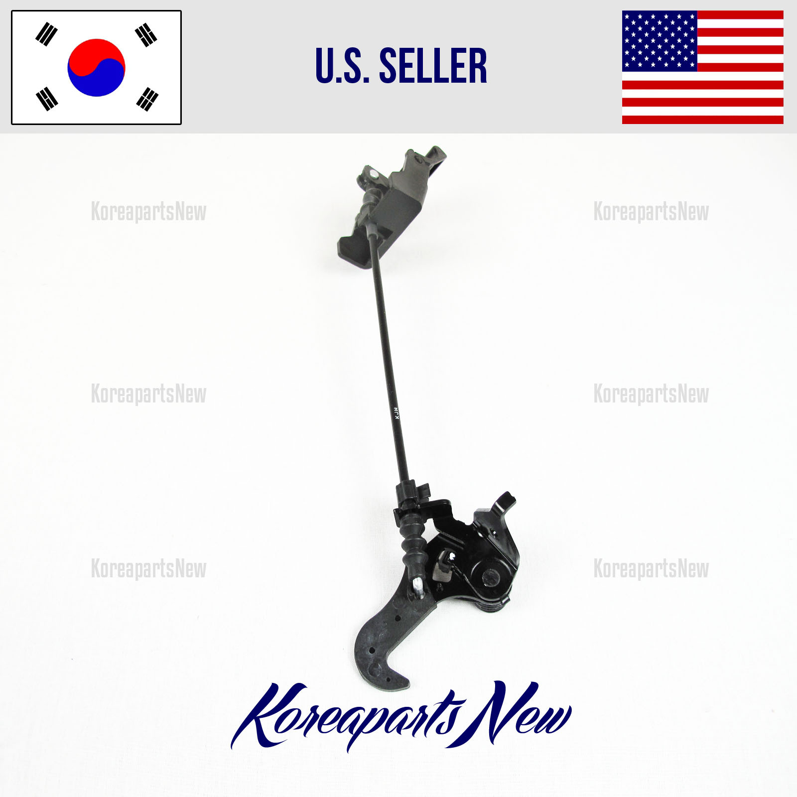 Hood Safety Catch Latch Lock ⭐GENUINE⭐ 811402W000 for Hyundai Santa Fe ...