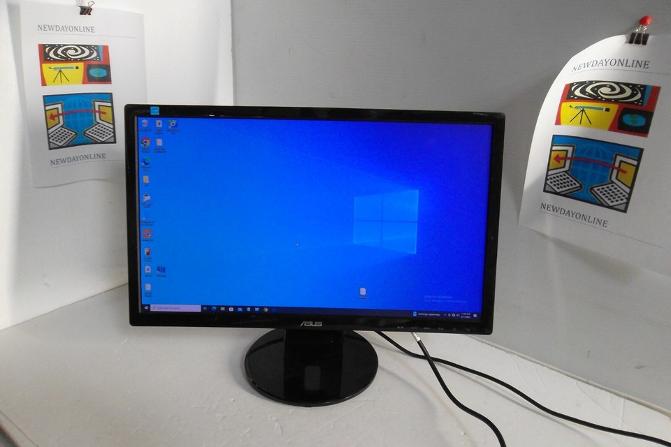 ASUS VE228H 22" Widescreen LCD Monitor w/Built-in Speakers HDMI VGA DVI ...