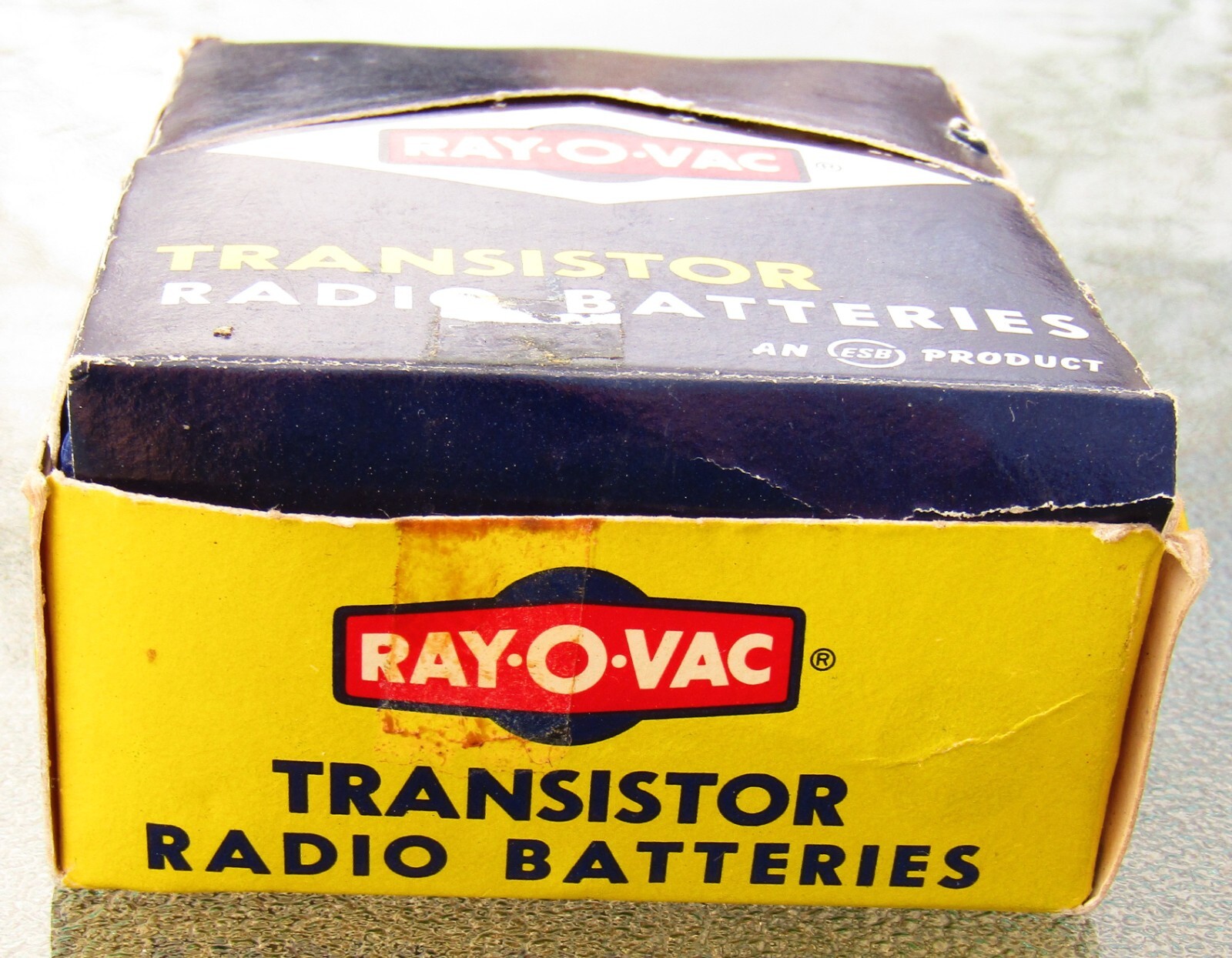 (12) Vintage 1960s RAY-O-VAC #1604 9 Volt Transistor Radio Batteries In ...