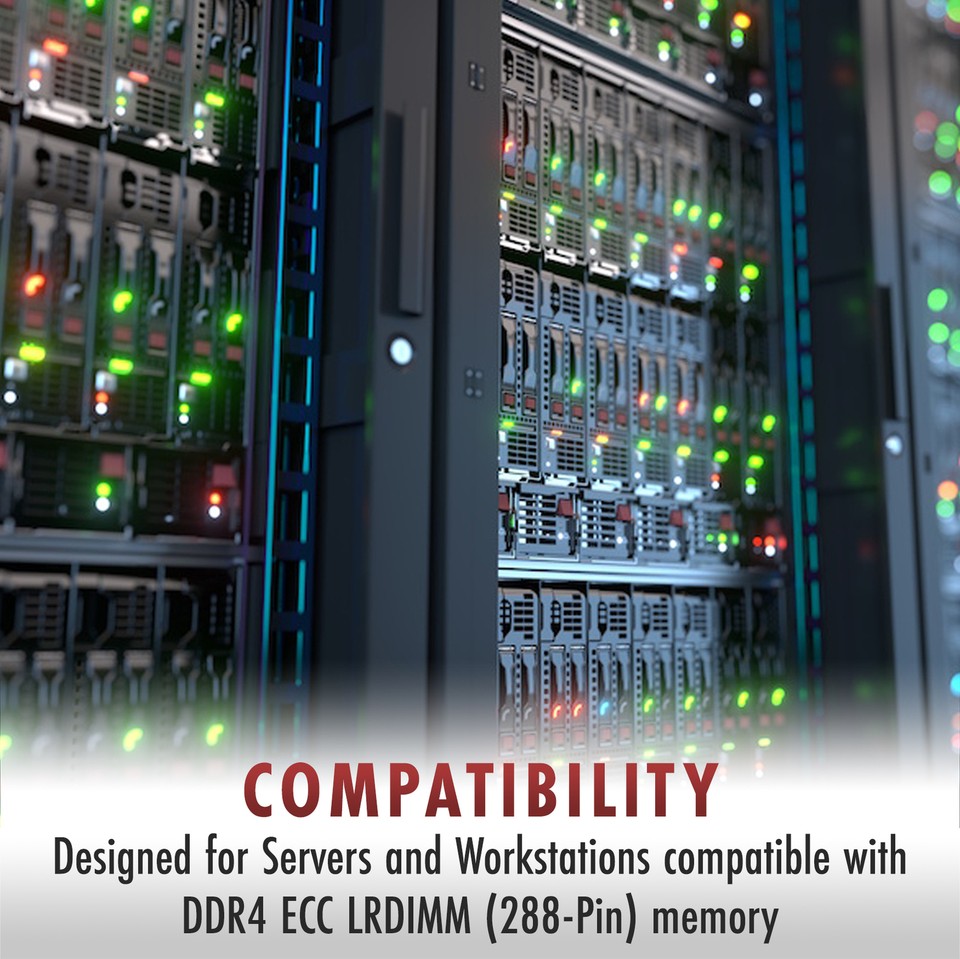 128GB 2x 64GB PC4-2400 LRDIMM Lenovo ThinkServer RD450 RD550 Memory RAM ...