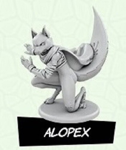 Teenage Mutant Ninja Turtles Alopex 28mm Miniature AD&D Fantasy | eBay