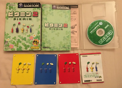 PIKMIN 2 JAPAN + E-CARDS NTSC-J Nintendo GameCube MANUAL SLEEVE IMPORT ...