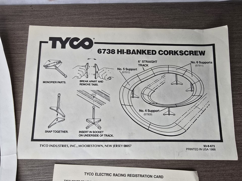 Vintage Tyco Slot Car Track Parts Lot Random Parts. Untested | eBay