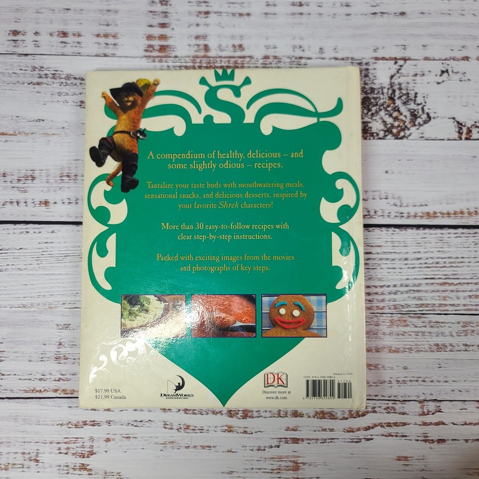 SHREK COOKBOOK By D K Publishing - Hardcover *Excellent Condition ...
