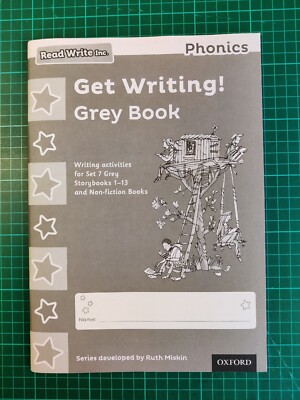 Read Write Inc. Phonics: Get Writing! Grey Book Pack by Miskin Ruth ...