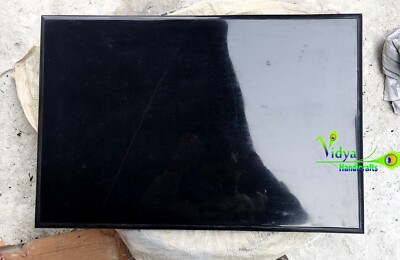 16X24 Inch Marble Table Top Black Color Rectangle Shape Home Interior ...