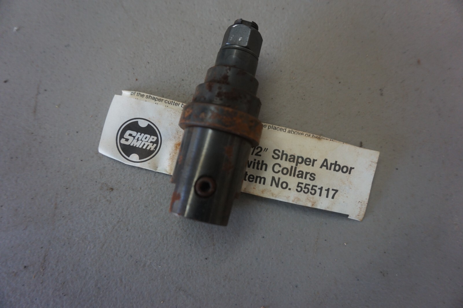 Shopsmith Mark V 1/2" Shaper Arbor, Great Unused Shape! | eBay