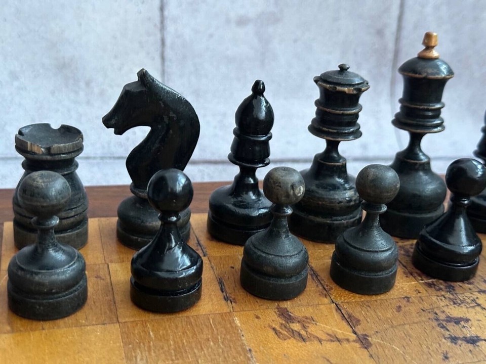 Chess set Russian Chess set USSR chess Soviet chess Chess board Chess ...