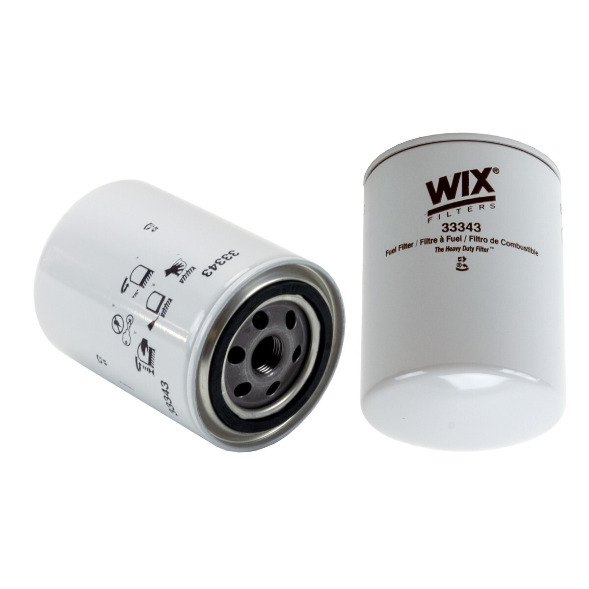 WIX 33343 - Fuel filter cross reference