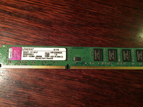 Kingston 2GB RAM KVR1333D3N9/2G DDR3 2GB PC3-10600 740617134230 | eBay