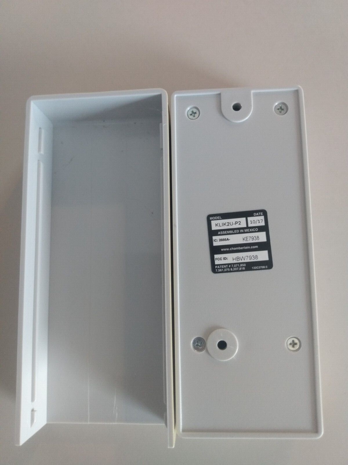 KLIK2U-P2 Clicker Liftmaster Chamberlain UNIVERSAL Keyless Entry Keypad ...