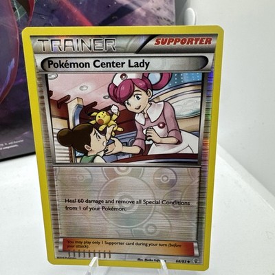 Pokemon Center Lady 68/83 Reverse Holo Generations Pokemon Card | eBay ...
