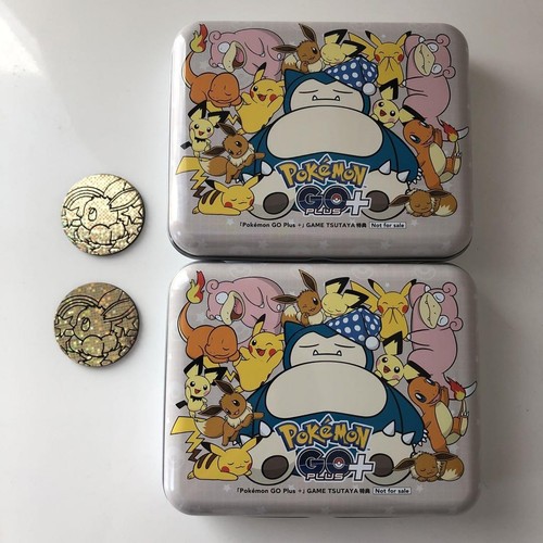 Limited Edition Pokemon Damage Can Case Go Plus Eevee Coin | eBay
